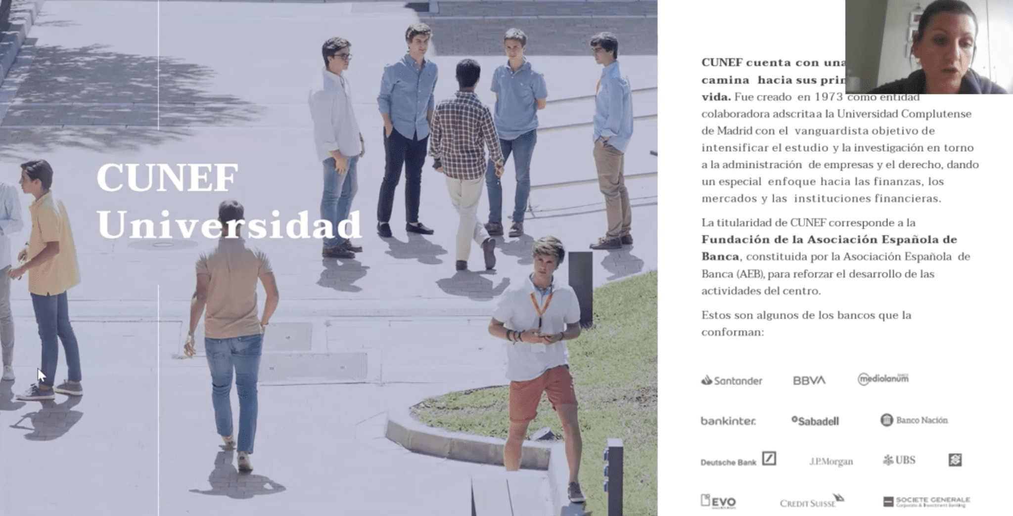 CUNEF está presente en las Jornadas Academica University Around The ...