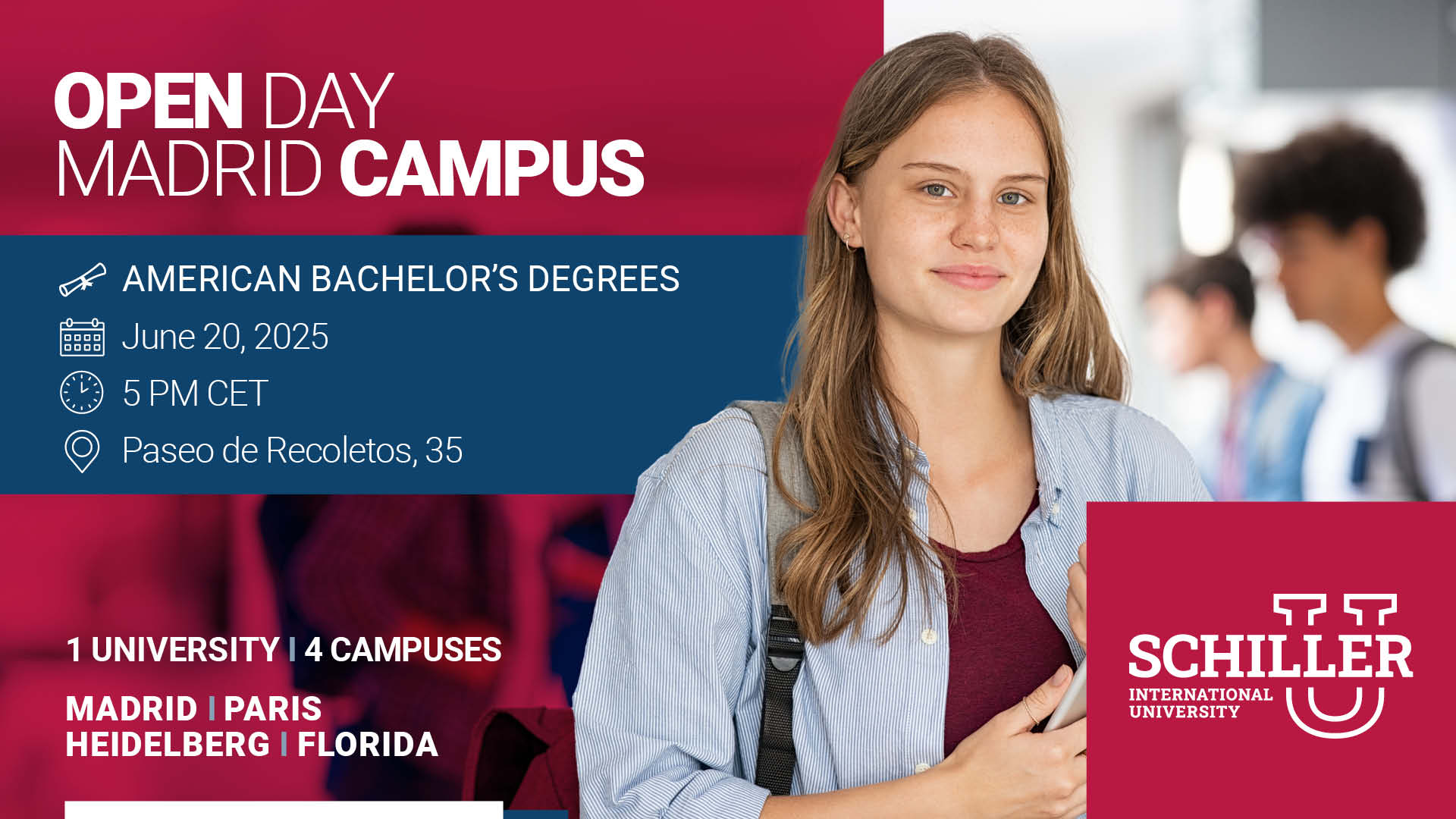 Schiller International University abre sus puestas a los alumnos de la Class of 2025 del Diploma ...